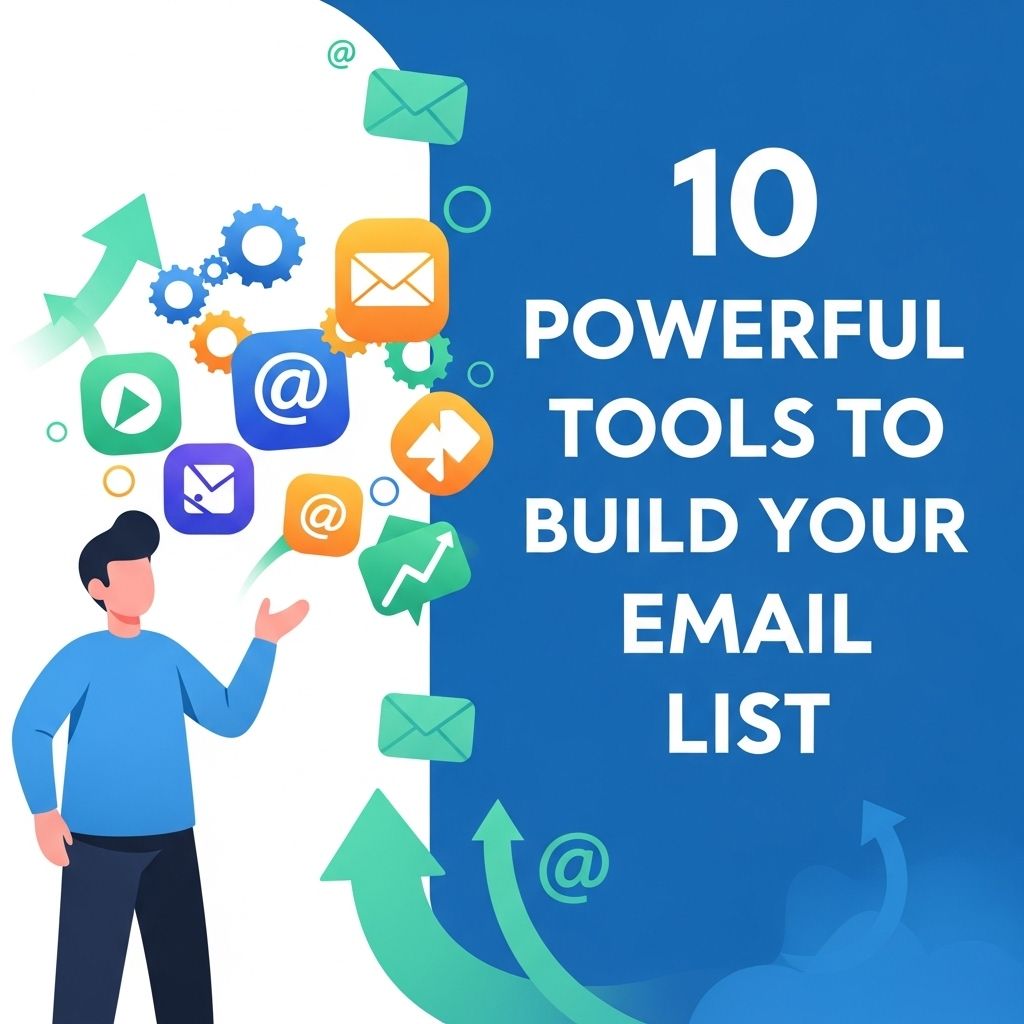 10 Powerful Tools To Build Your Email List | PSD Freebies Mockups