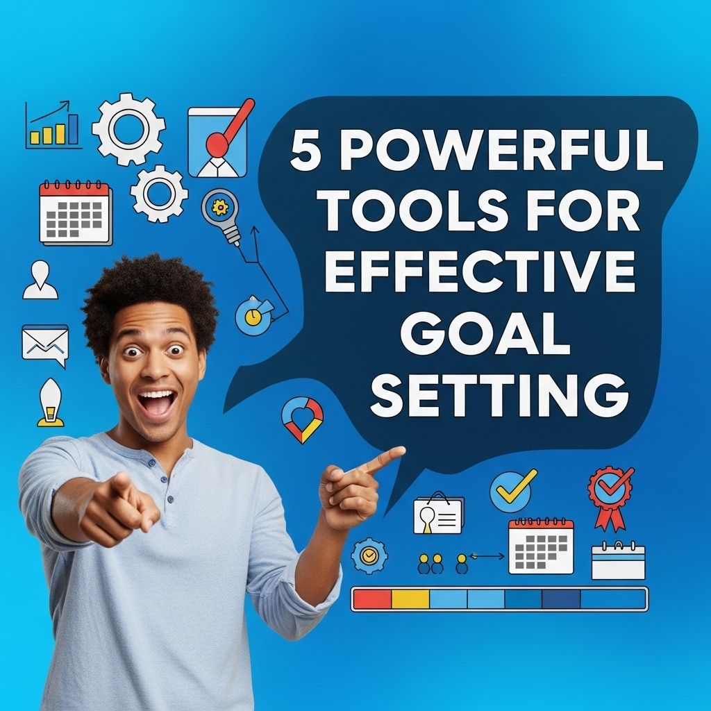 5 Powerful Tools For Effective Goal Setting | PSD Freebies Mockups