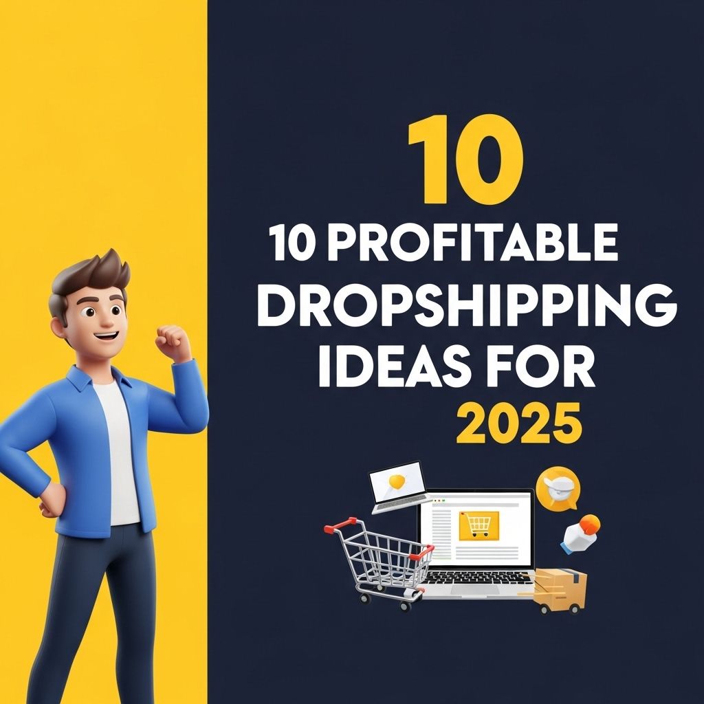 10 Profitable Dropshipping Ideas For 2025 | PSD Freebies Mockups