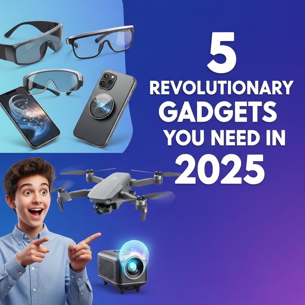 5 Revolutionary Gadgets You NEED In 2025 | PSD Freebies Mockups