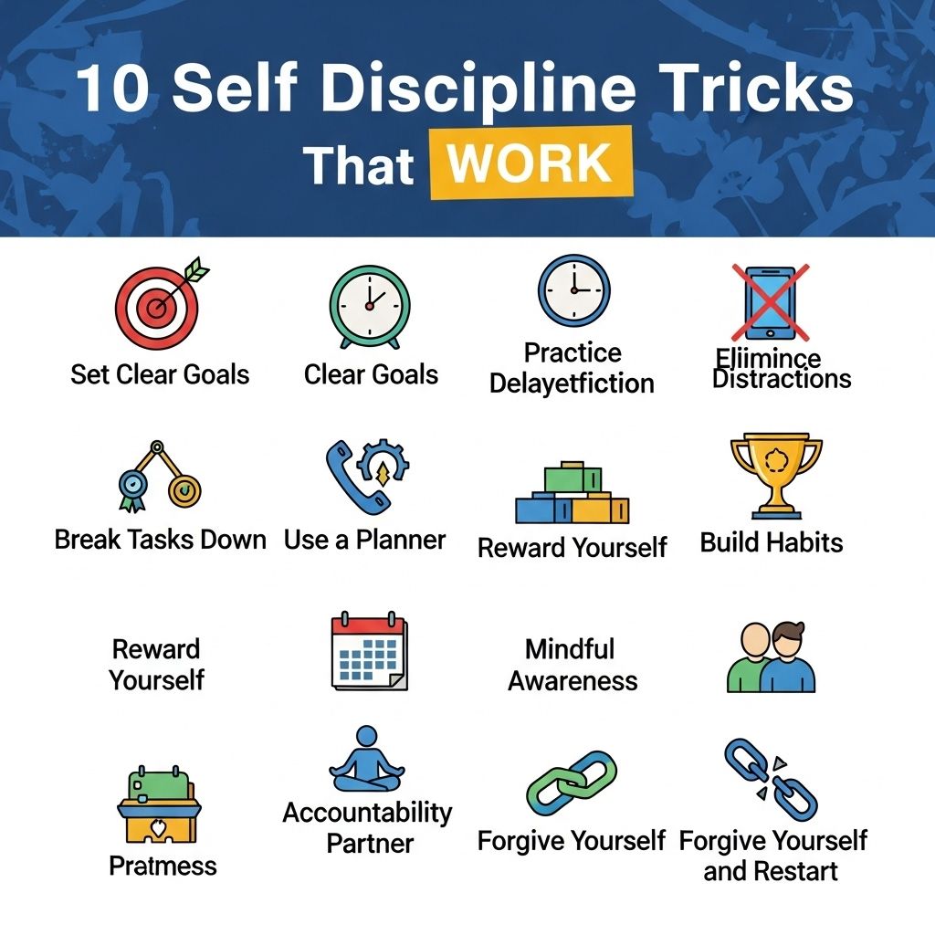 10 Powerful Tricks For Self Discipline That Actually Work | PSD ...