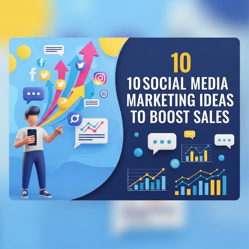 10 Social Media Marketing Ideas To Boost Sales | PSD Freebies Mockups