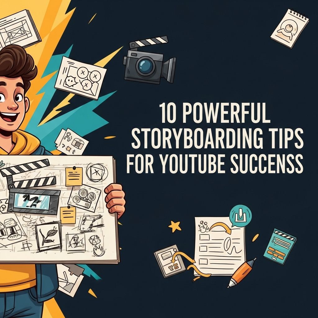 10 Powerful Storyboarding Tips For YouTube Success | PSD Freebies Mockups