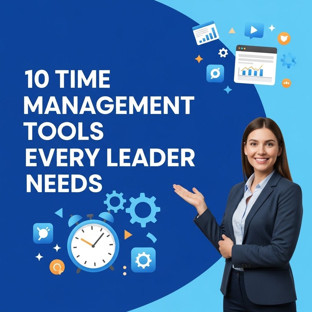10 Essential Time Management Tools For Leaders | PSD Freebies Mockups