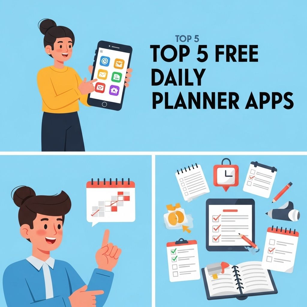 Top 5 Free Daily Planner Apps You Need | PSD Freebies Mockups
