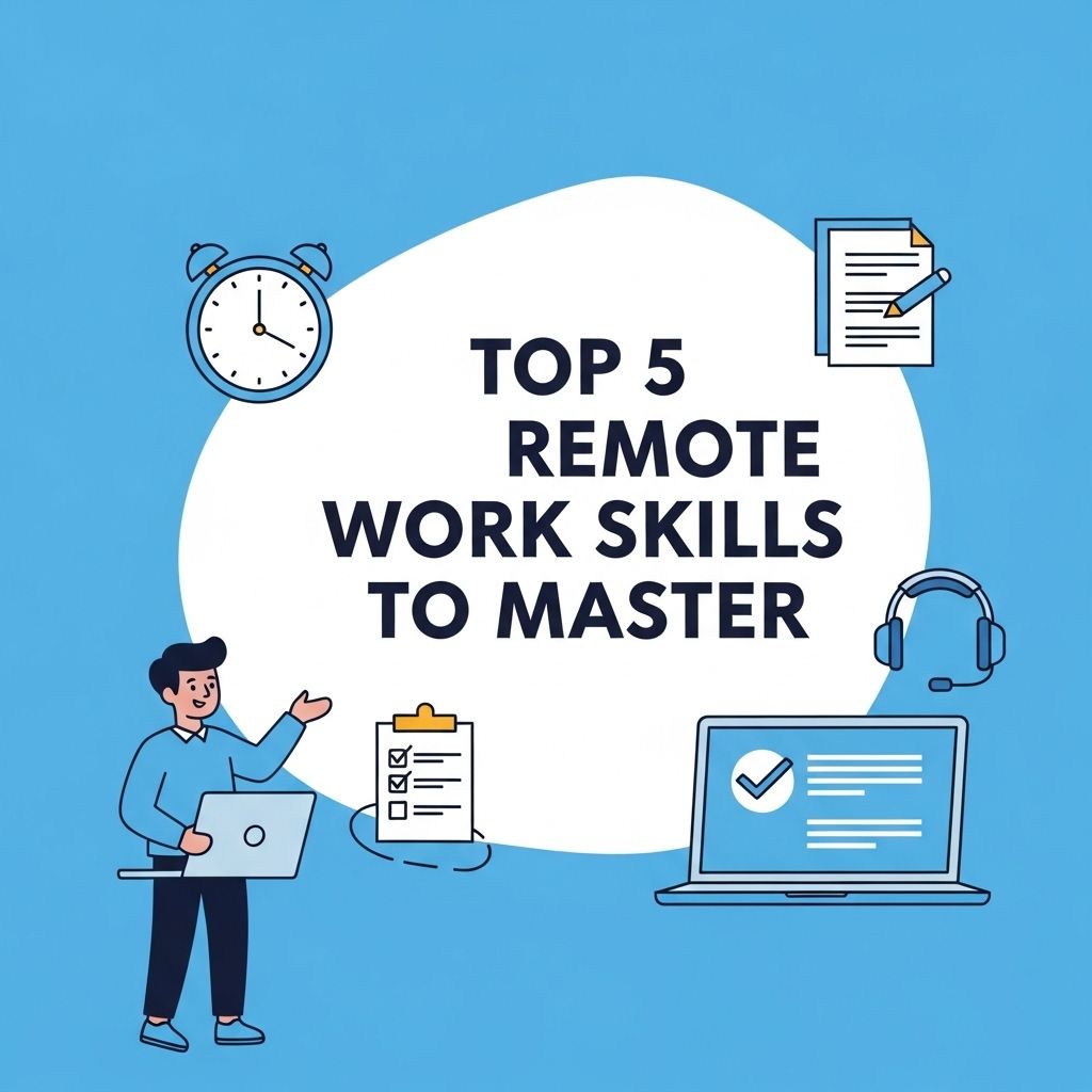 Master These 5 Essential Remote Work Skills | PSD Freebies Mockups