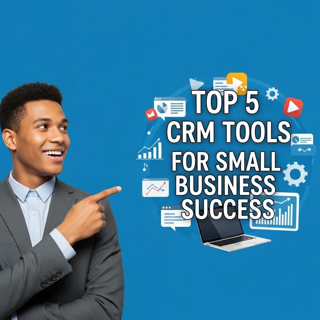 Top 5 CRM Tools For Small Business Success | PSD Freebies Mockups