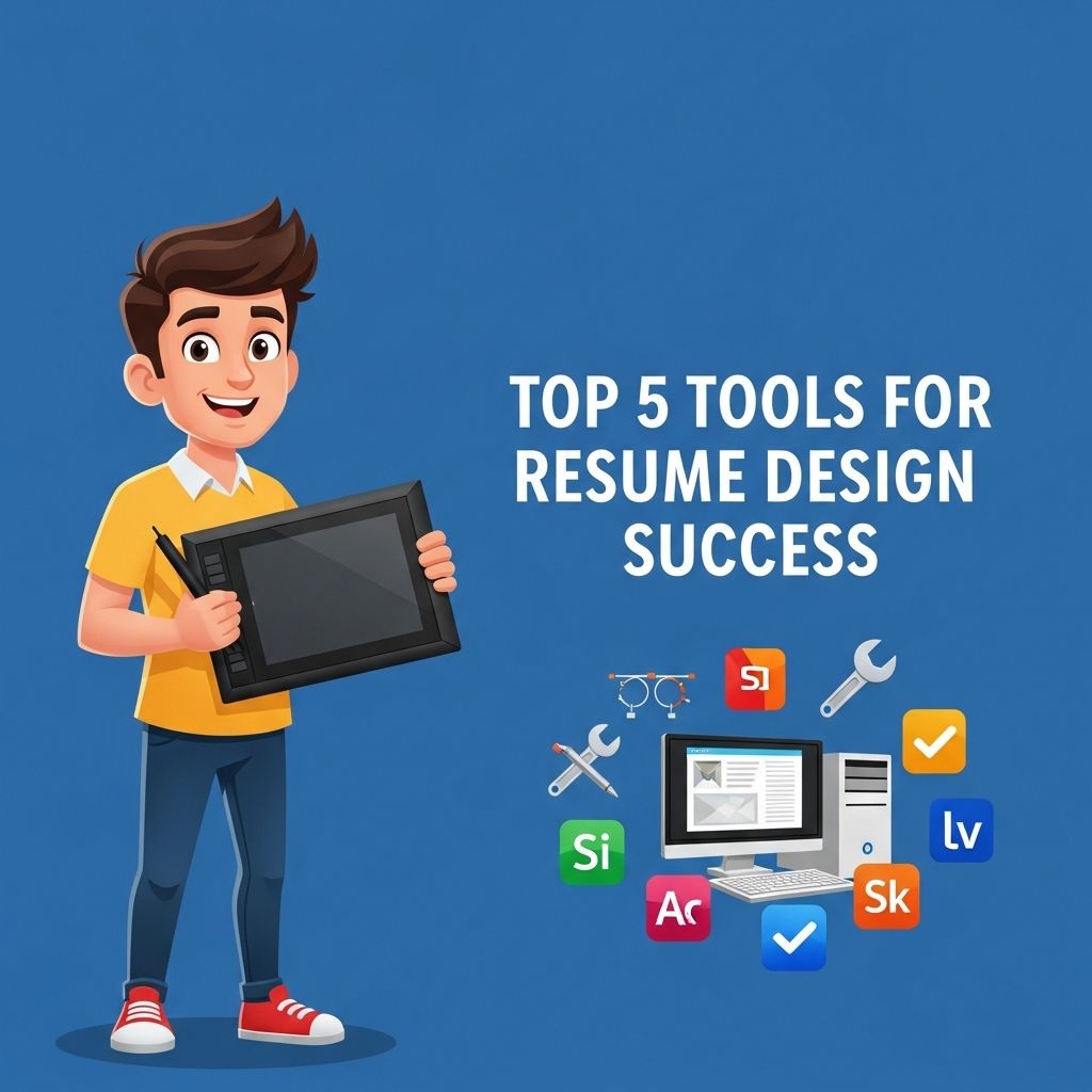 Top 5 Tools For Resume Design Success | PSD Freebies Mockups