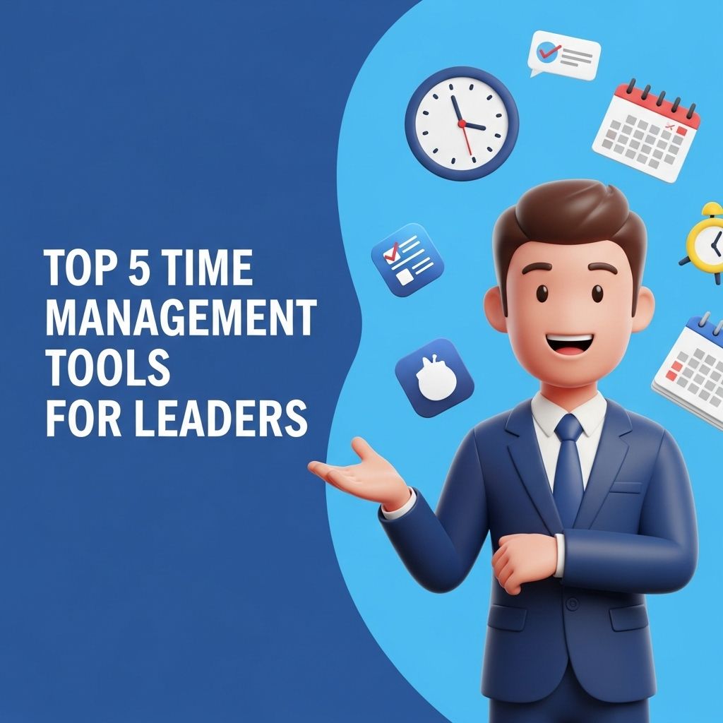 Top 5 Time Management Tools For Effective Leaders | PSD Freebies Mockups