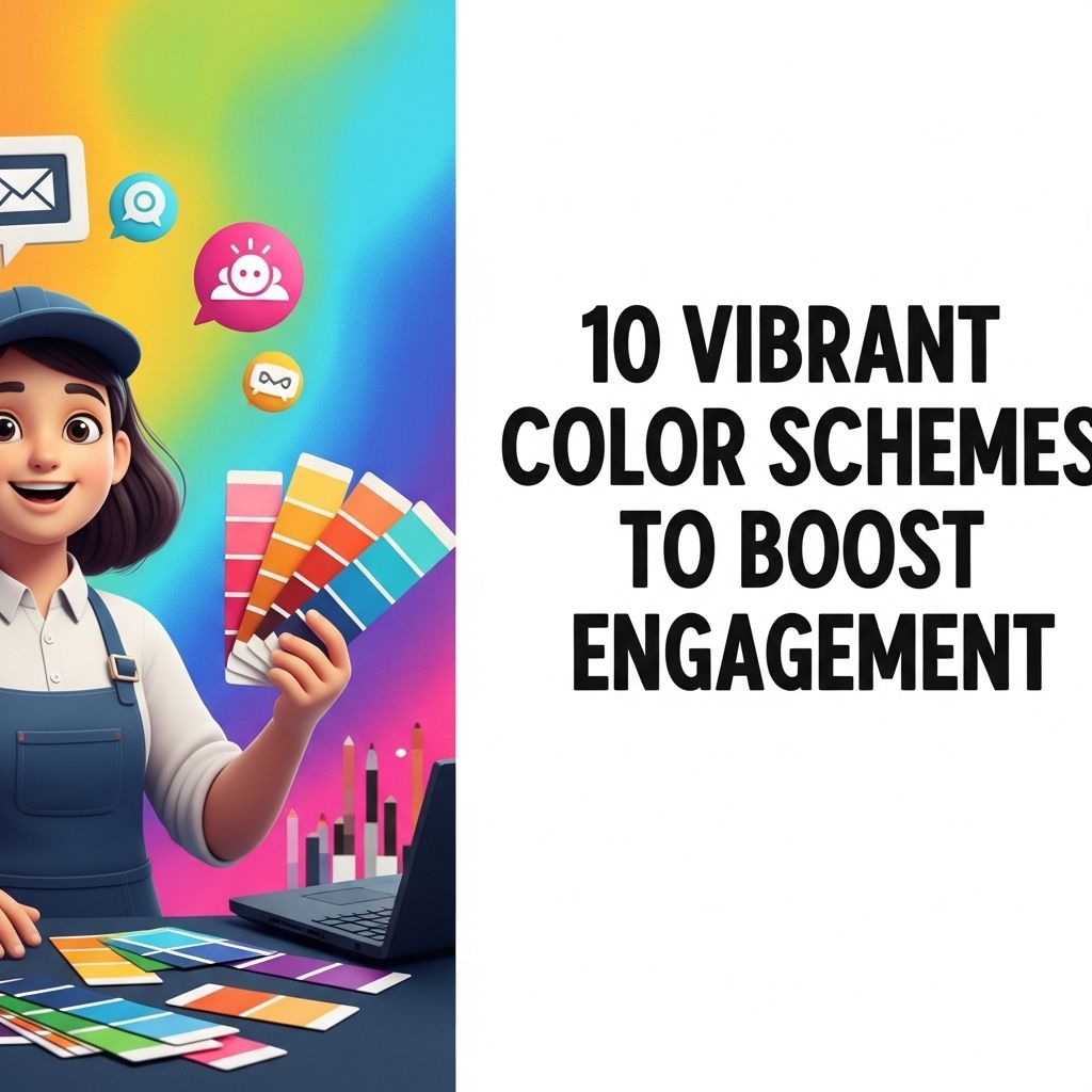 10 Vibrant Color Schemes To Boost Engagement | PSD Freebies Mockups