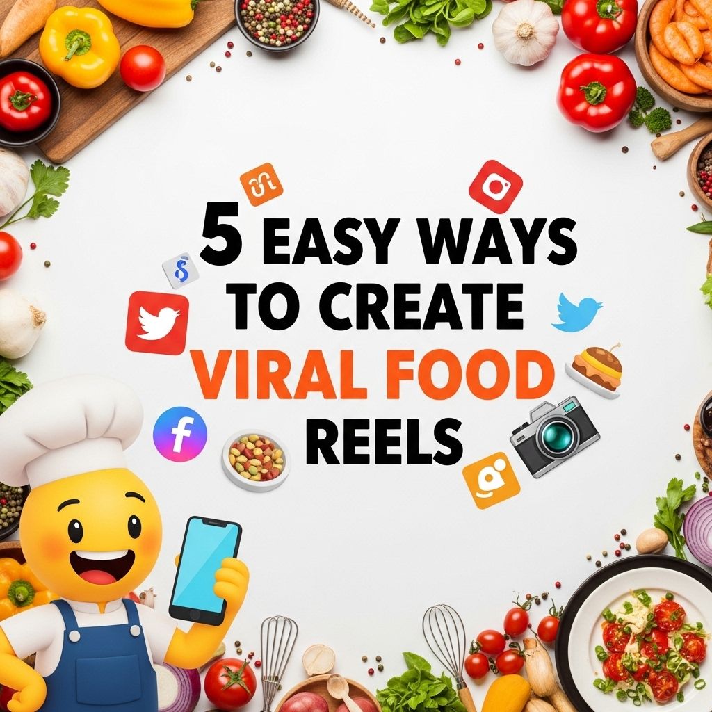 5 Easy Tips To Create Viral Food Reels | PSD Freebies Mockups