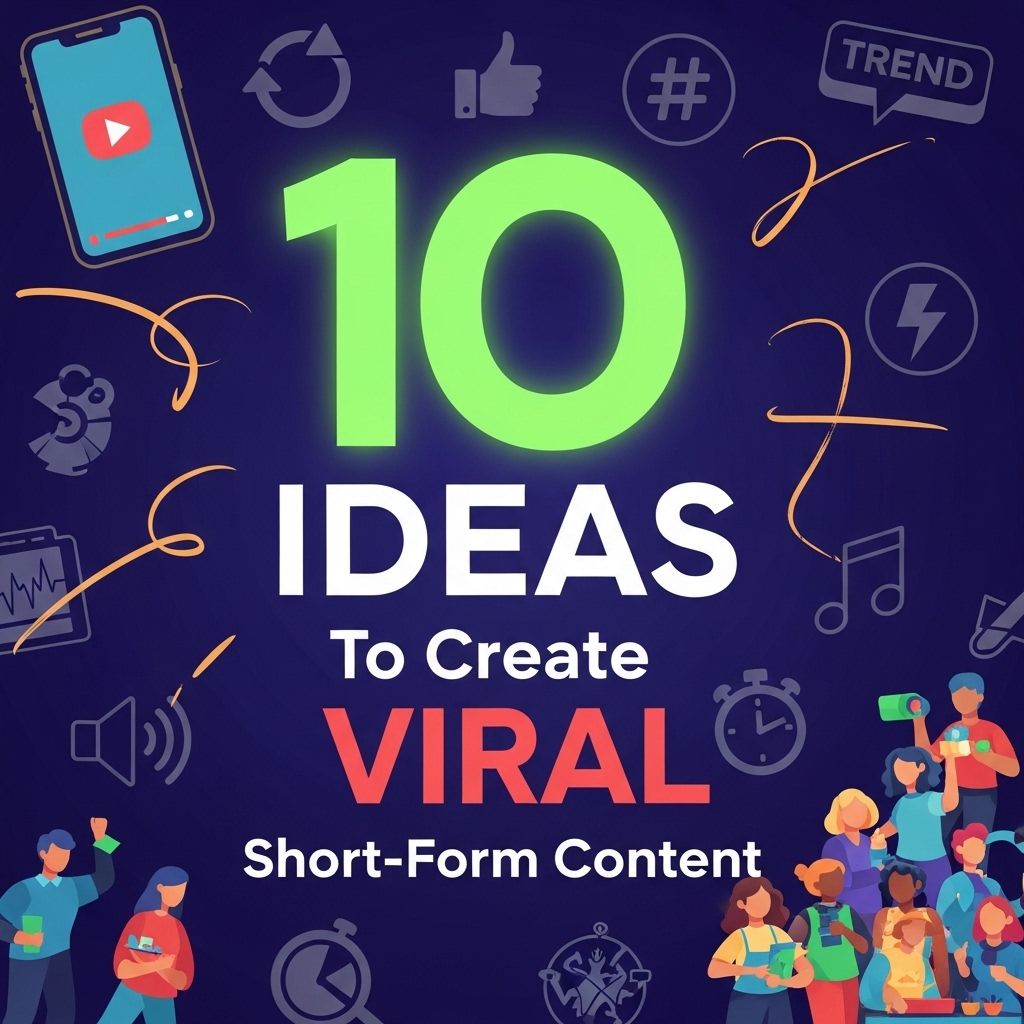 10 Ideas For Viral Short-Form Content | PSD Freebies Mockups