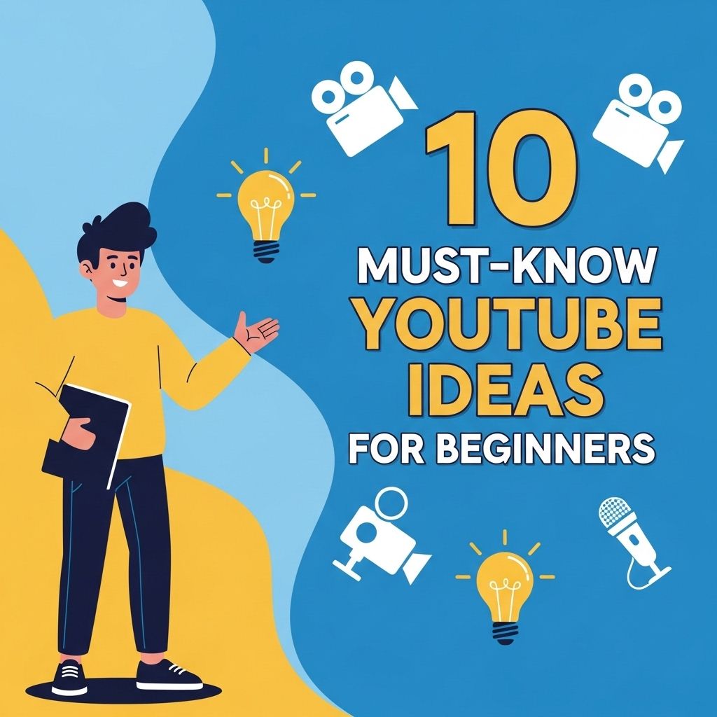 10 Must-Know YouTube Ideas For Beginners | PSD Freebies Mockups