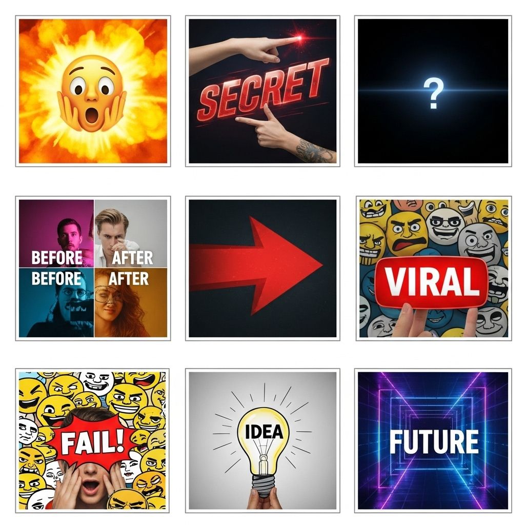 10 YouTube Thumbnail Ideas That GRAB Attention | PSD Freebies Mockups