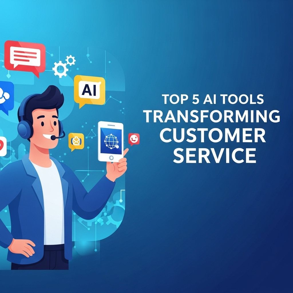 Top 5 AI Tools Transforming Customer Service | PSD Freebies Mockups