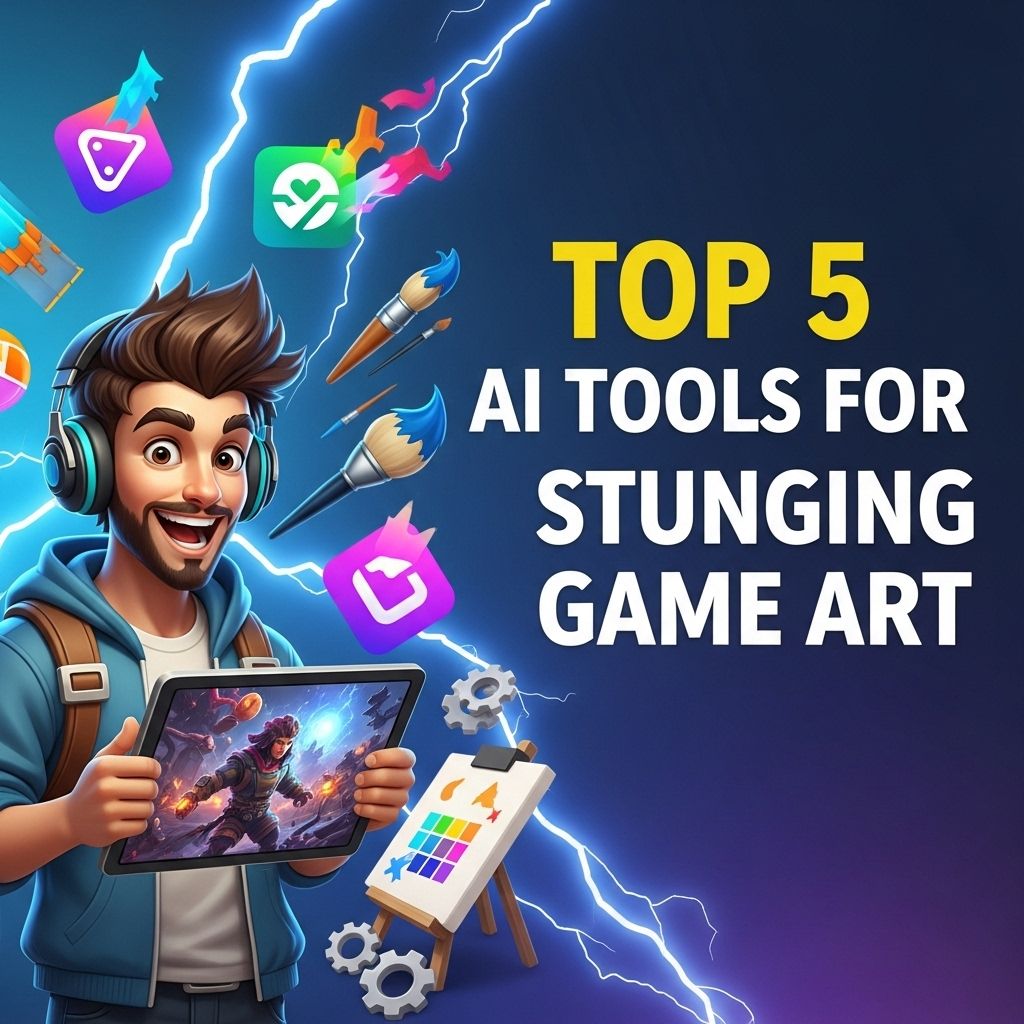 Top 5 AI Tools For Stunning Game Art | PSD Freebies Mockups