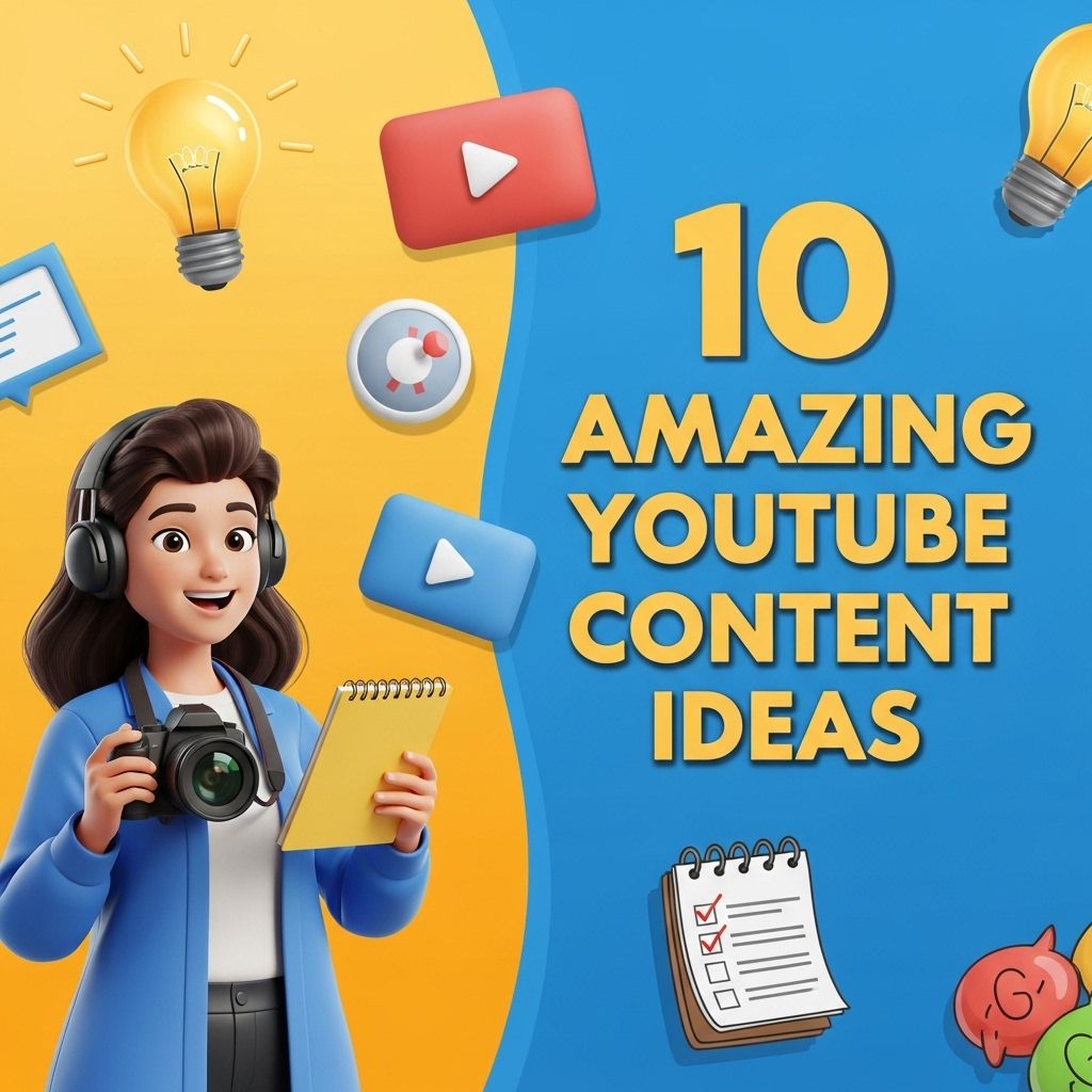 10 Amazing YouTube Content Ideas To Boost Engagement | PSD Freebies Mockups