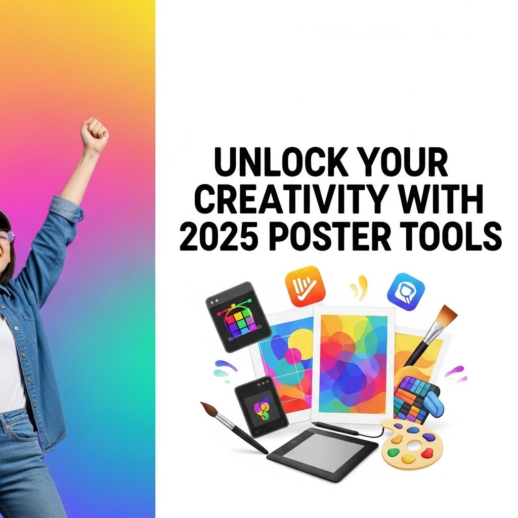 Unlock Your Creativity With 2025 Poster Tools | PSD Freebies Mockups
