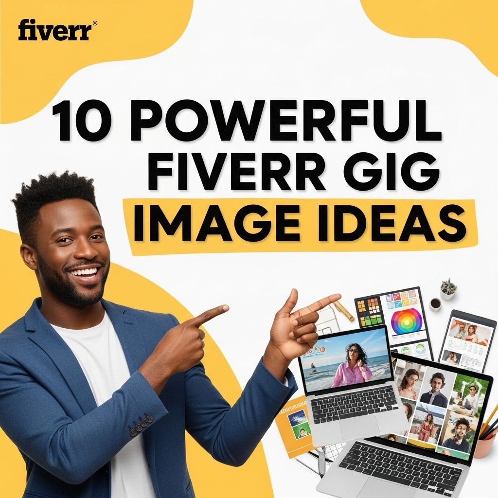 10 Powerful Fiverr Gig Image Ideas To Boost Sales | PSD Freebies Mockups