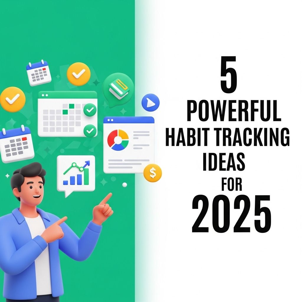 5 Powerful Habit Tracking Ideas For 2025 | PSD Freebies Mockups