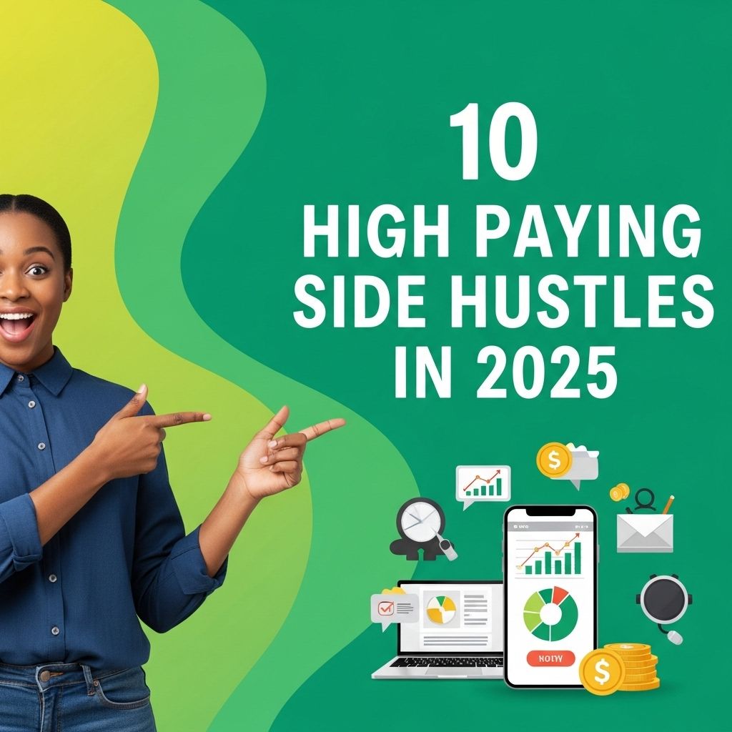 10 High Paying Side Hustles For 2025 | PSD Freebies Mockups