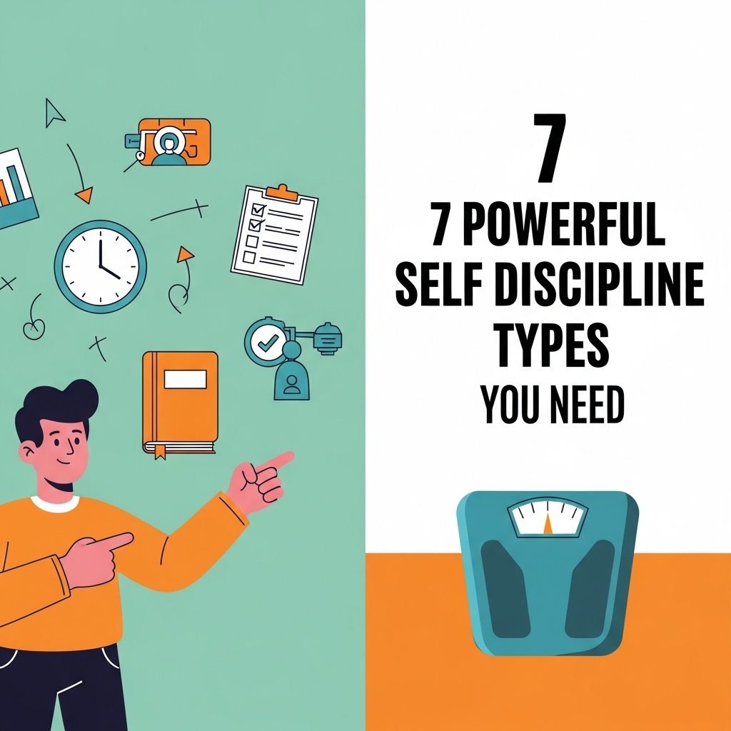 7 Powerful Types Of Self-Discipline You Need | PSD Freebies Mockups