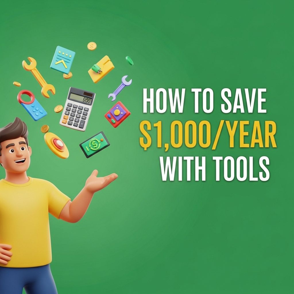 Save $1,000 Annually With Smart Tools | PSD Freebies Mockups