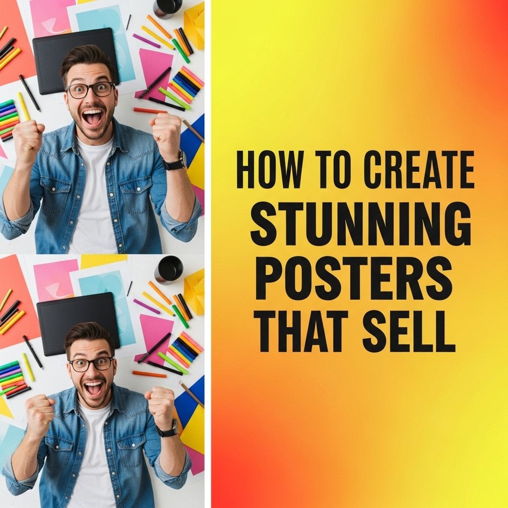 Create Stunning Posters That Sell: A Guide | PSD Freebies Mockups