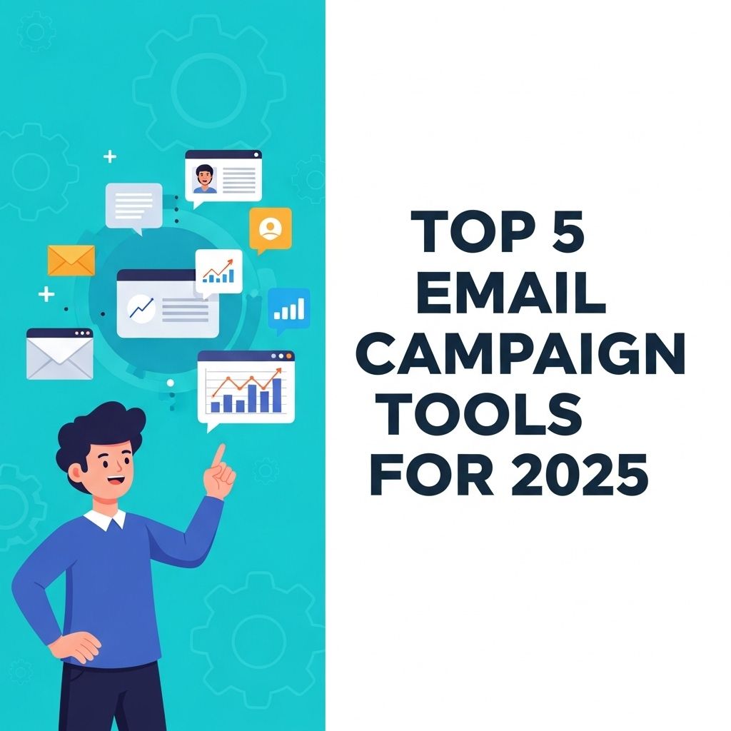Top 5 Email Campaign Tools For 2025 | PSD Freebies Mockups