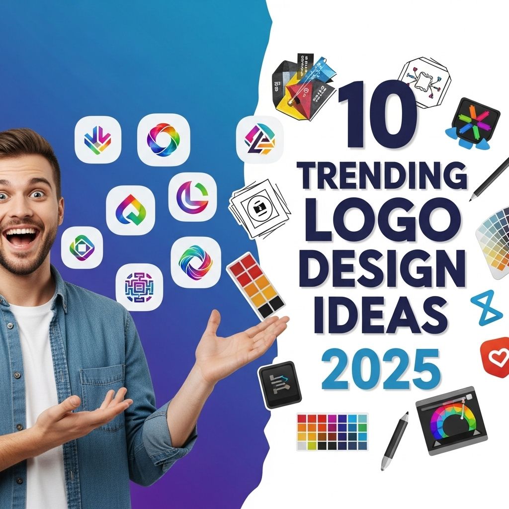 10 Trending Logo Design Ideas For 2025 | PSD Freebies Mockups