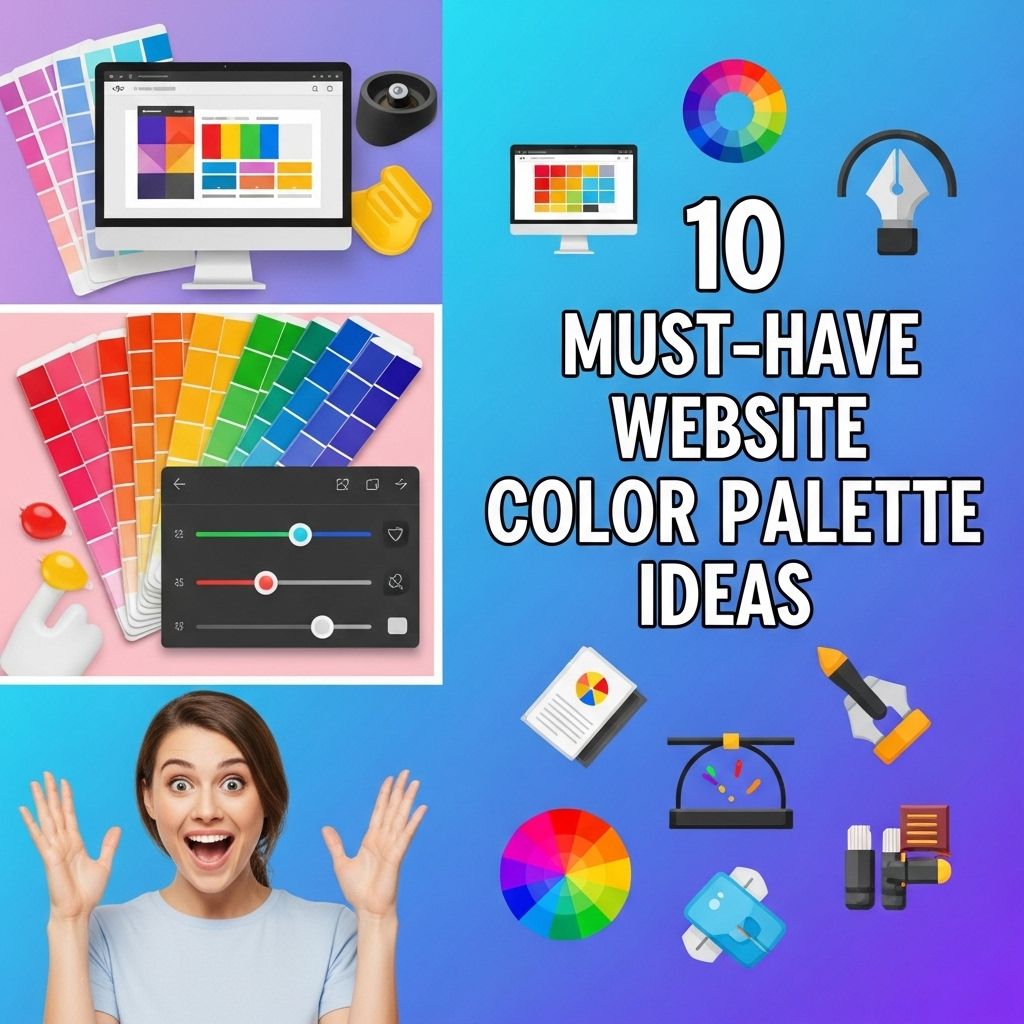10 Must-Have Website Color Palette Ideas | PSD Freebies Mockups